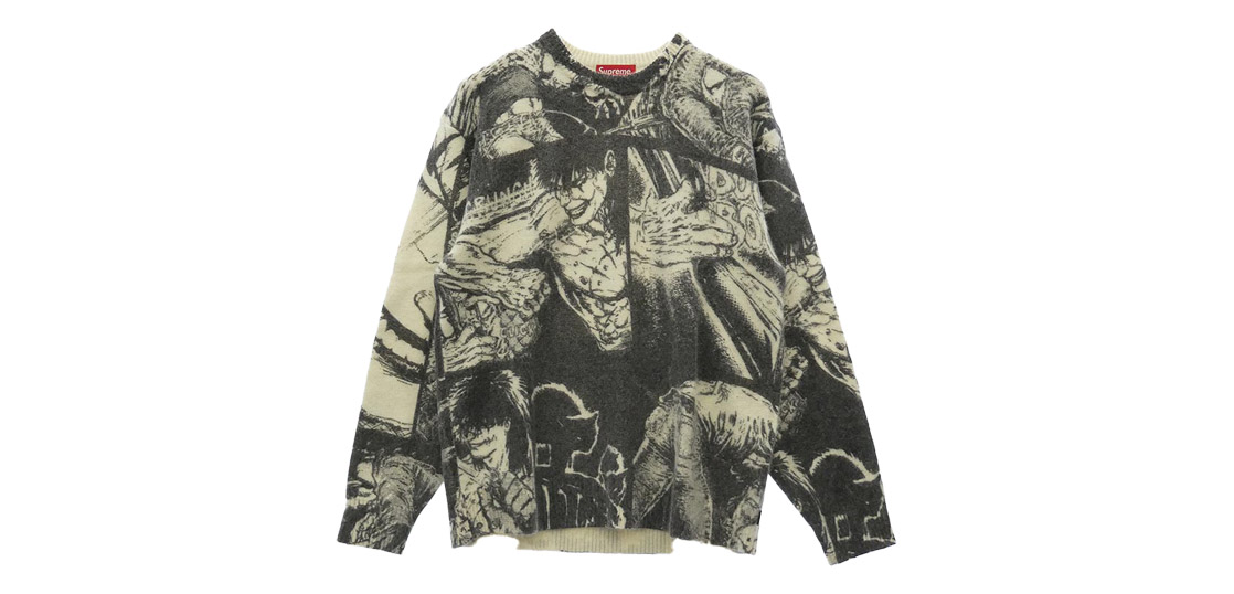 シュプリーム 21AW The Crow Sweater 買取実績