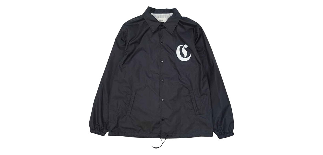 セリーヌ 22SS 2W544495M イニシャルプリント ルーズ ナイロン コーチ ジャケット 買取実績