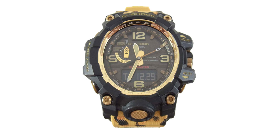 Gショック GWG-1000WLP マッドマスター WILDLIFE PROMISING ソーラー電波 リストウォッチ 買取実績