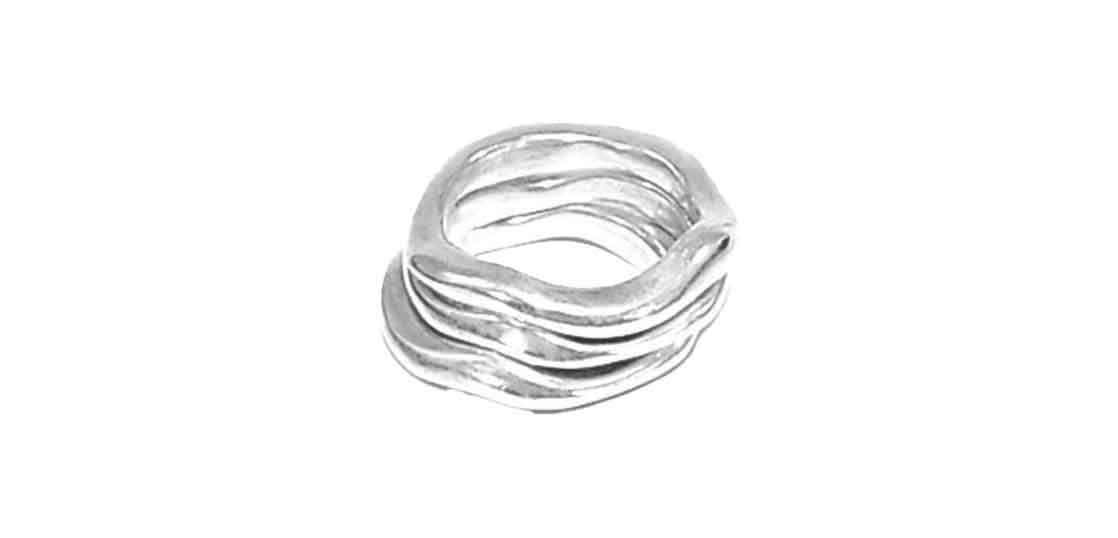 ジルプラットナー wavy stack Ring 買取実績