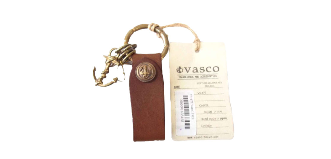 ヴァスコ LEATHER MARINE KEY HOLDER VS-67 買取実績