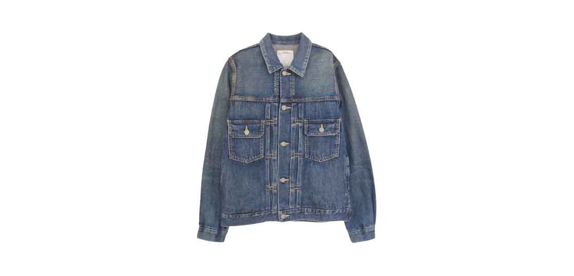 VISVIM 0114205006001 SS 101 13oz 藍染め ディアパッチ デニム ジャケット 買取実績
